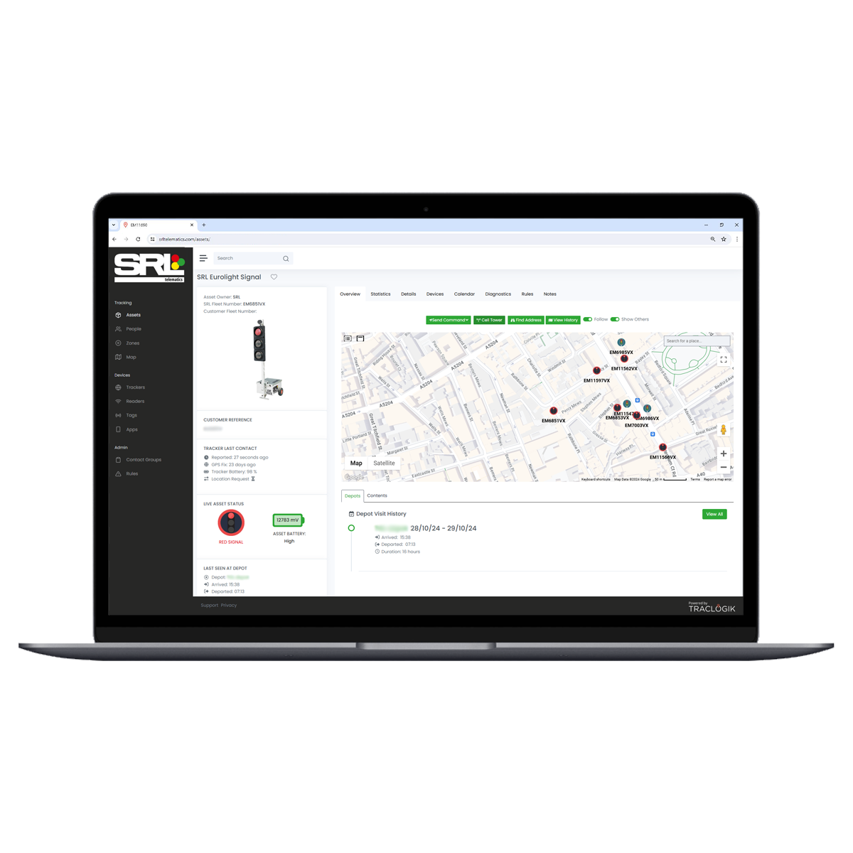 SRL Tracker & Telematics | SRL Traffic Systems