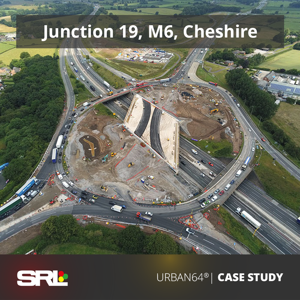 Junction 19, M6, Cheshire | Case Studies | SRL Traffic Systems