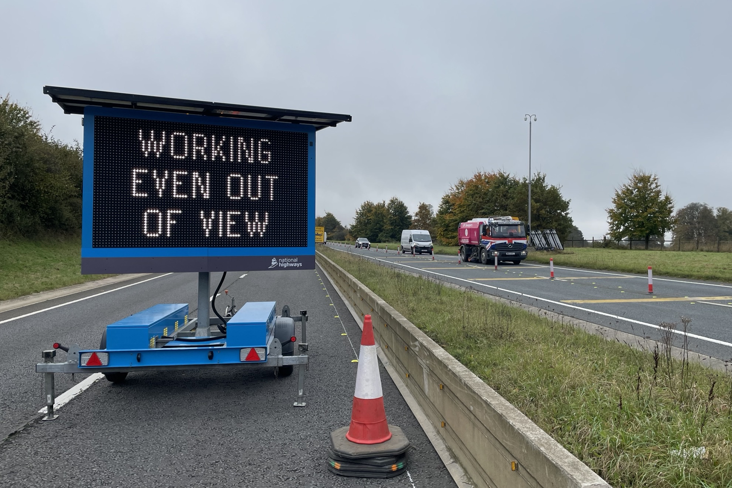 New Signage Helps Reduce Driver Frustration Through Roadworks